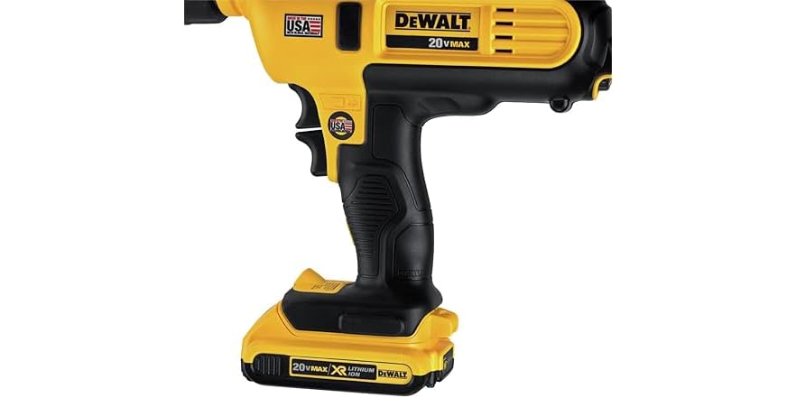 DEWALT DCE560D1 20V 10oz/300ml Adhesive Gun Kit