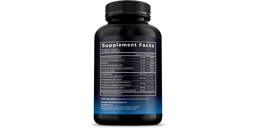 TEK Naturals Testosterone Booster