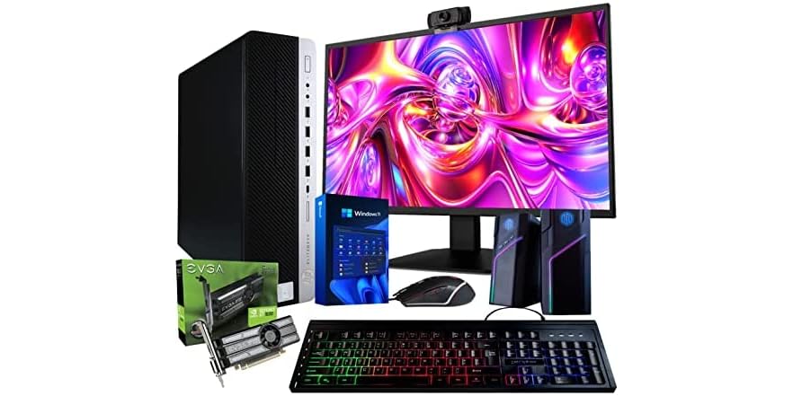 HP Prebuilt Gaming Desktop Bundle