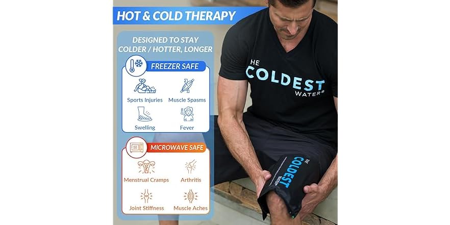 Coldest Gel Hot Cold Therapy 11x14 Inch