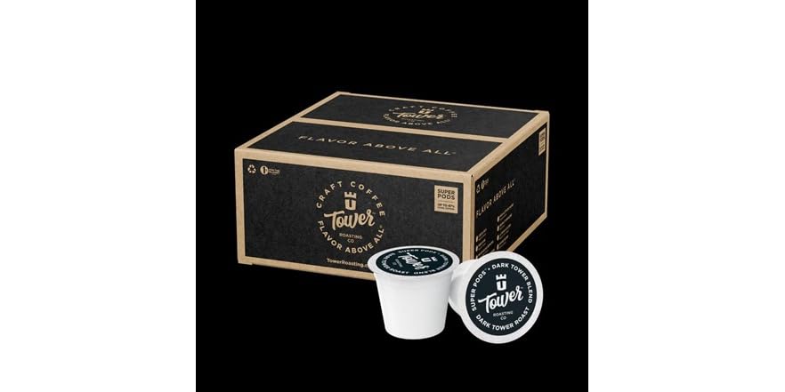 (96ct) Tower Roasting Coffee Organic Super Pods®