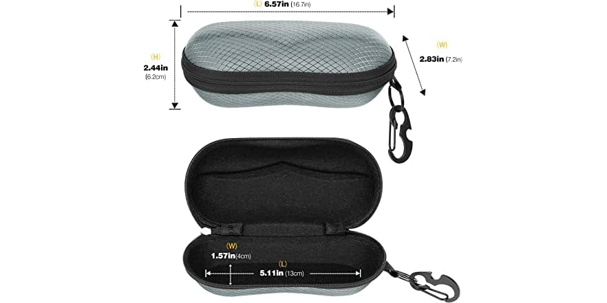 EVA Semi Hard Shell Sunglasses Case