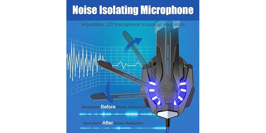 BENGOO G9000 Wired Gaming Headset