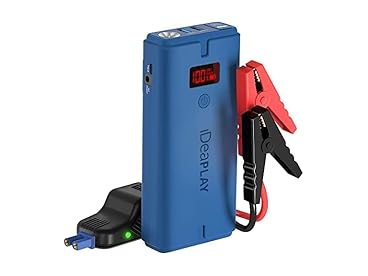 IDEAPLAY J10 Blue Jump Starter & Power Bank