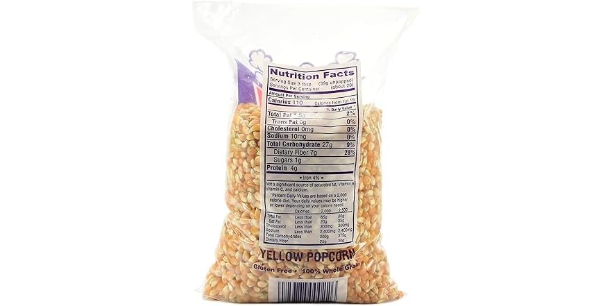 Snappy Yellow Popcorn 2lbs