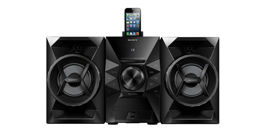 Sony 120W Mini Hi-Fi System with iPod Dock