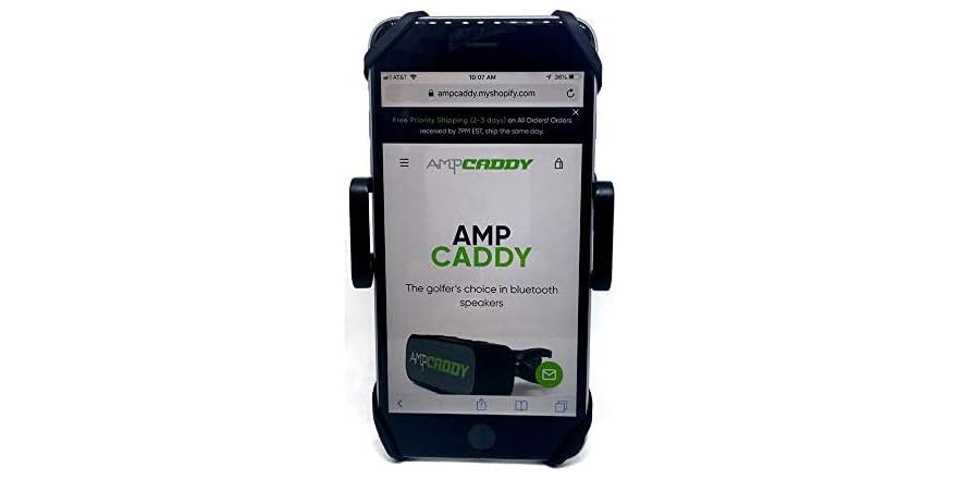 Ampcaddy Phone Holder with Clamp