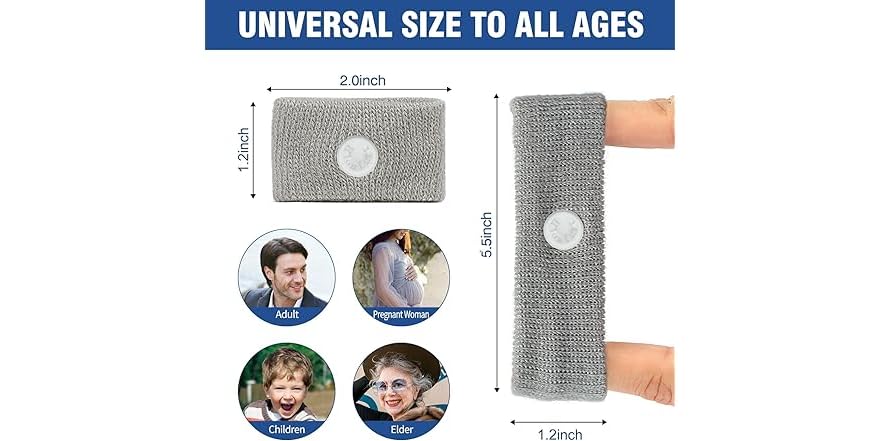 Nausea Motion Sickness Bands 4 Pairs