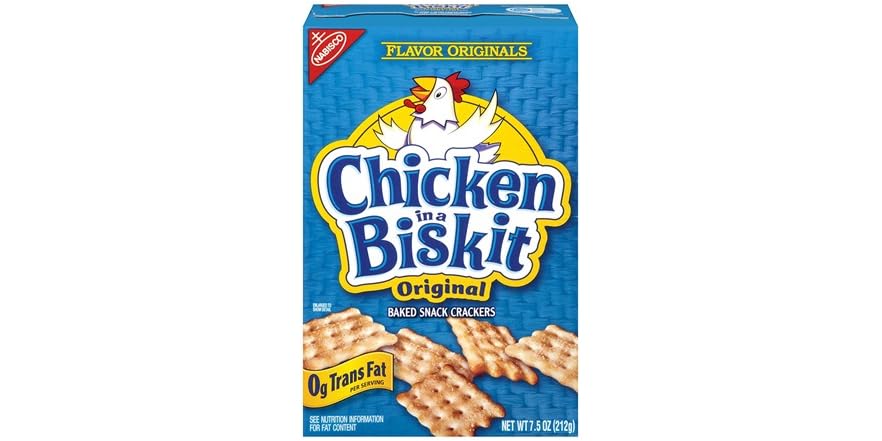 Chicken in a Biskit Baked Crackers, 6pk