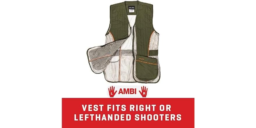Allen Company Ace Shooting Range Vest