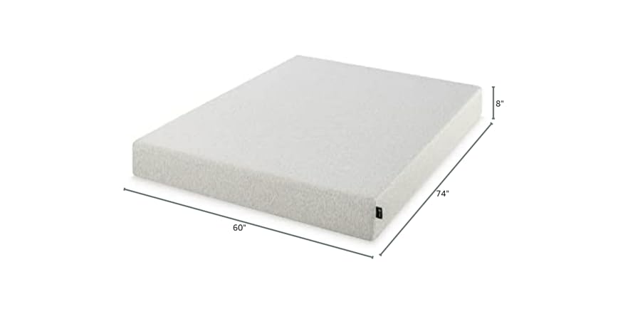 ZINUS 8 Inch Ultima Memory Foam Mattress