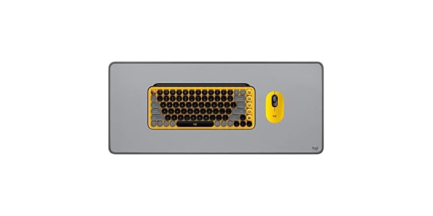 Logitech Blast Yellow POP KeysMechanical Wireless Keyboard (Open Box)