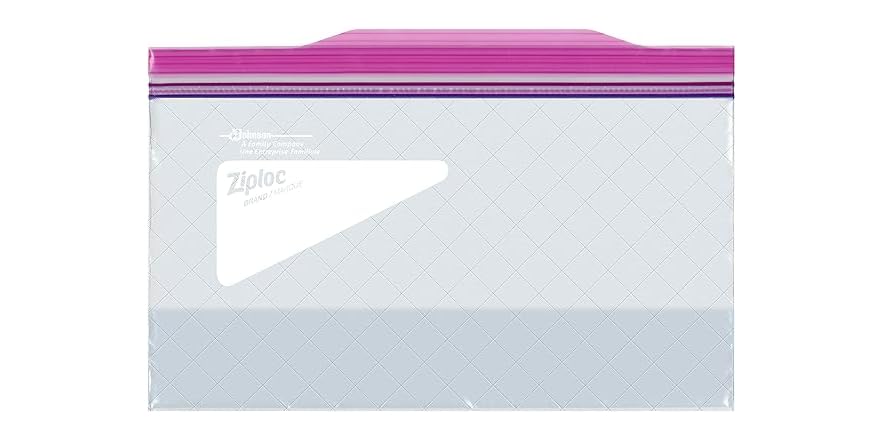 Ziploc Marinade Bags Half Gallon