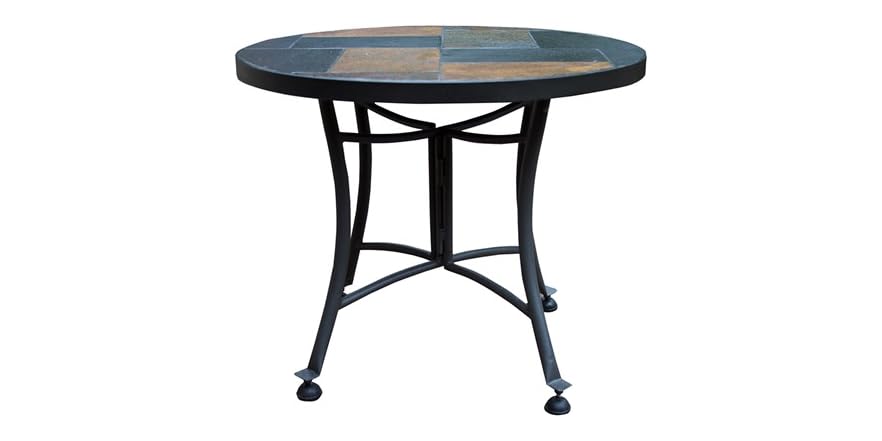 24-Inch Slate Accent Table