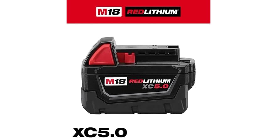 Milwaukee 48-59-1852B M18 18-Volt Lithium-Ion XC Starter Kit (Open Box)