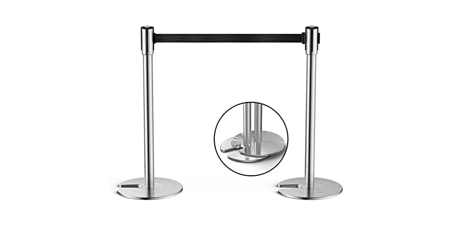 TURBRO Super Heavy-Duty Stainless Steel Stanchion