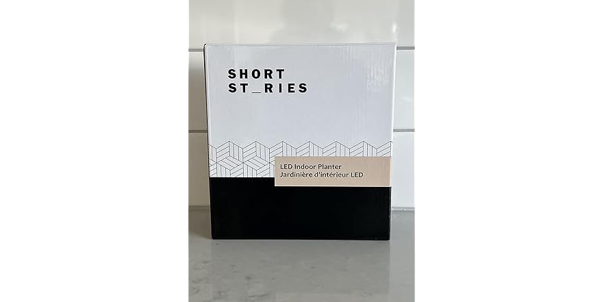 Short Stories LED Indoor Planter