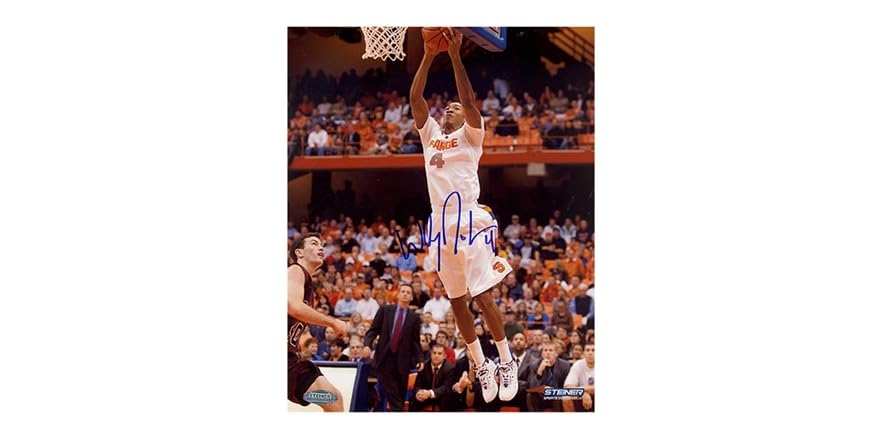 Wesley Johnson Syracuse 2 Handed Dunk 16x20