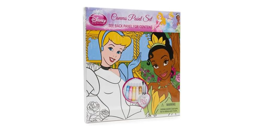 Disney Canvas Paint Set
