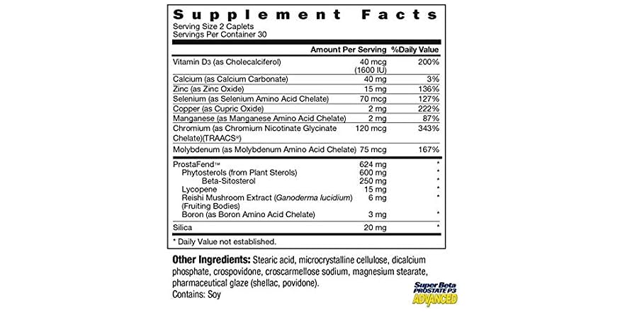 Super Beta Advanced Prostate Supplement