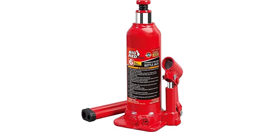 BIG RED 6 Ton Bottle Jack