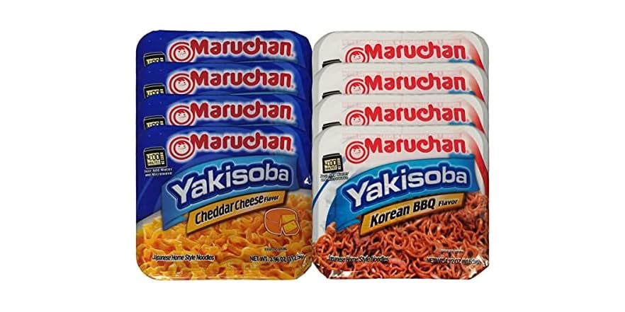 (8-Pk) Maruchan Yakisoba Variety Japanese Noodles