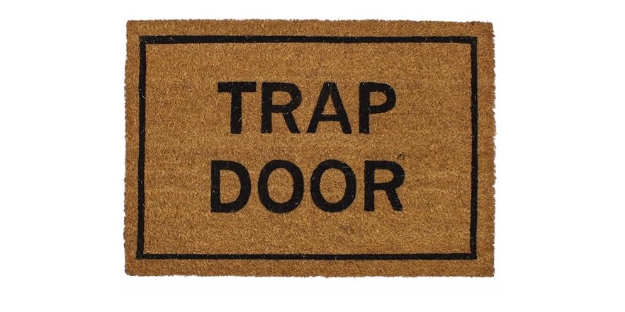 Clever Doormats Trap Door