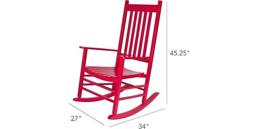 Shine Company Vermont Wooden Rocking Chair