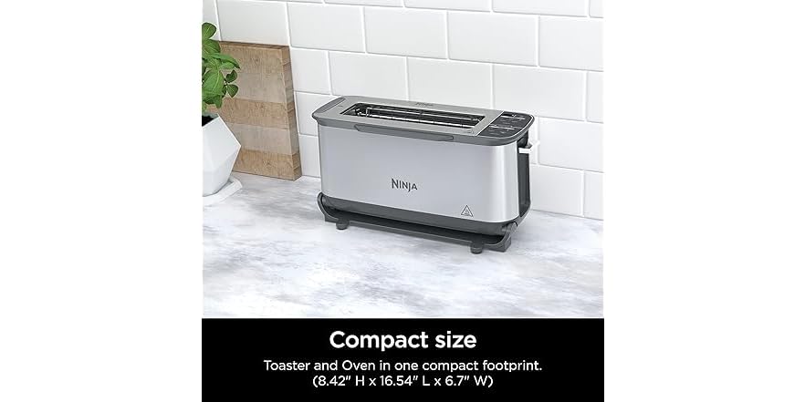Ninja Foodi 2-in-1 Toaster Stainless Steel