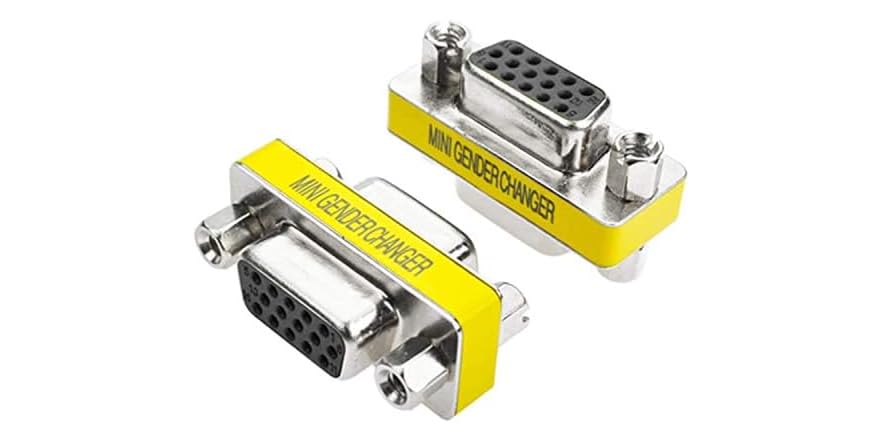 Coupler 15 Pin VGA SVGA Female to Female