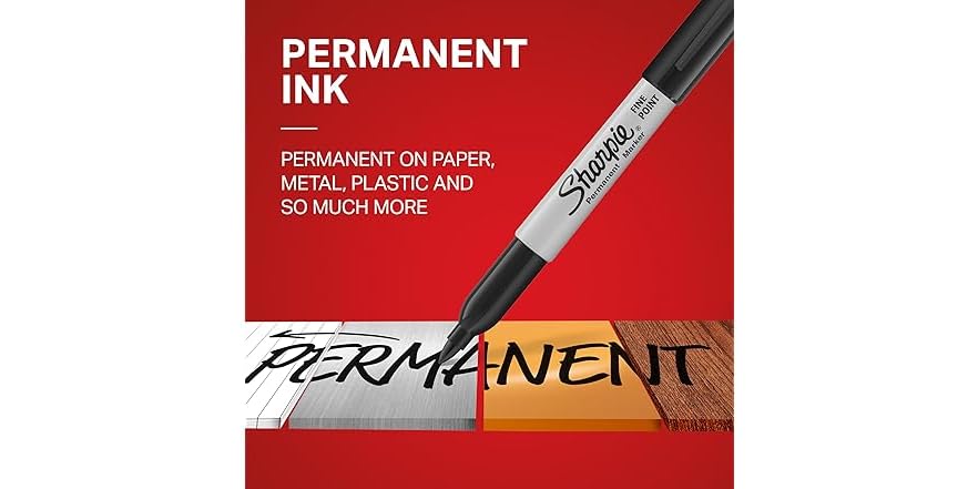 Sharpie Permanent Markers Set