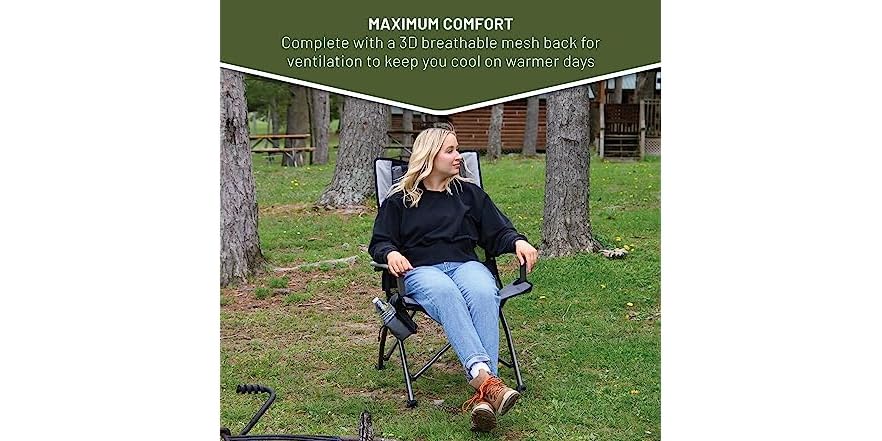 TIMBER RIDGE Aluminum Collapsible Chair