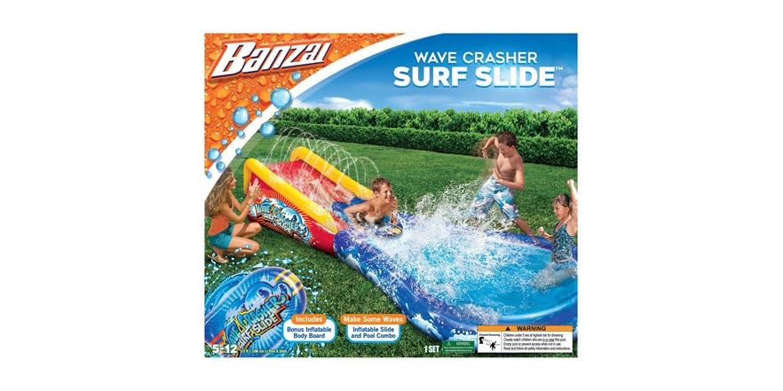 Banzai Wave Crasher Surf Slide