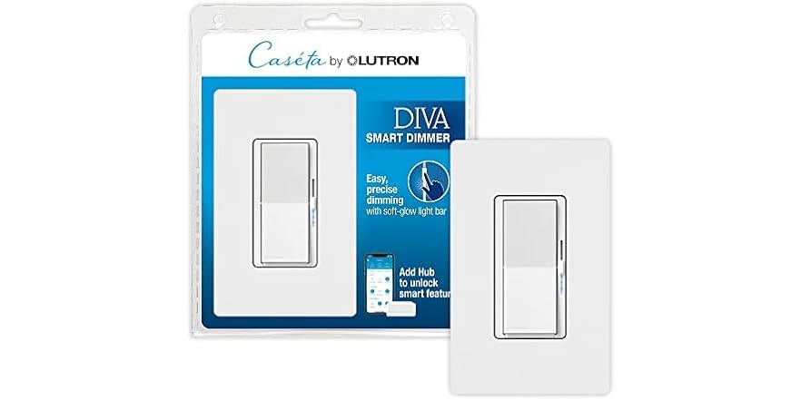 Lutron Diva Smart Dimmer Switch