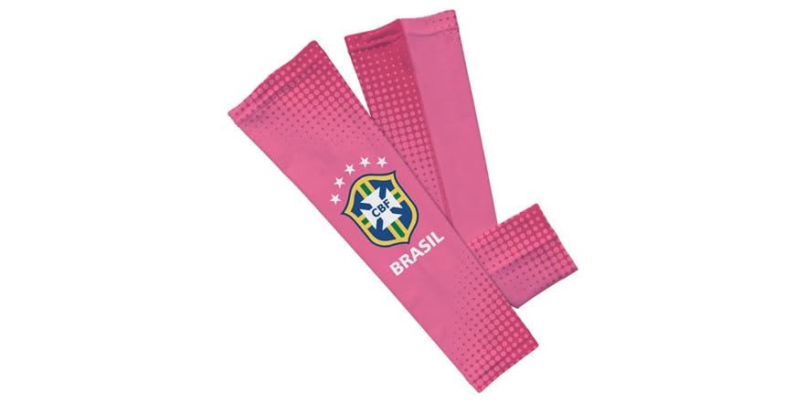 Brazil Pink Arm Sleeves - Pink