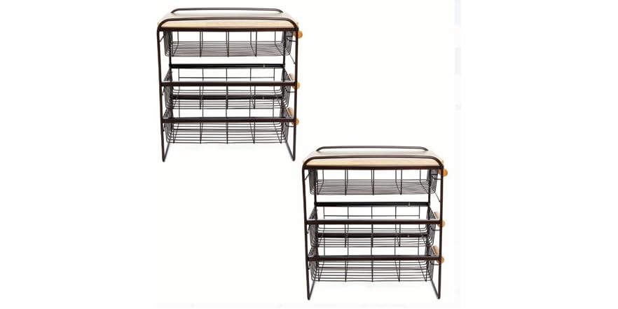 Origami Mesh Sliding Storage Drawers (Open Box)