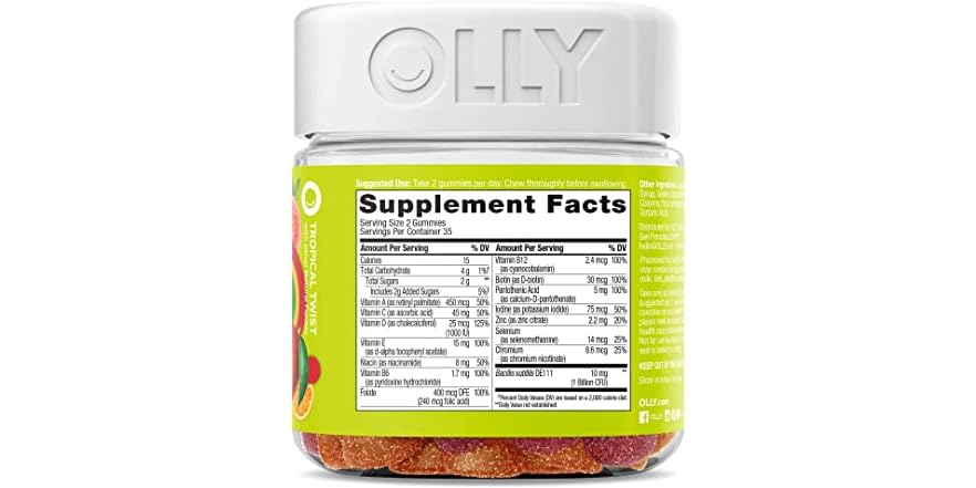 OLLY Multi + Probiotic Adult Multivitamin Gummy