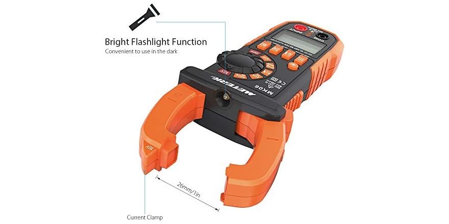 Meterk Digital Clamp Meter Multimeter