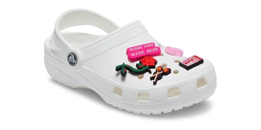 Crocs 5-pack Valentines Shoe Charms