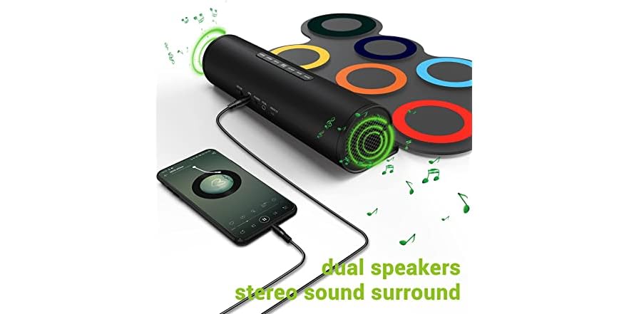 Paxcess 7 Pads Electronic Drum Set