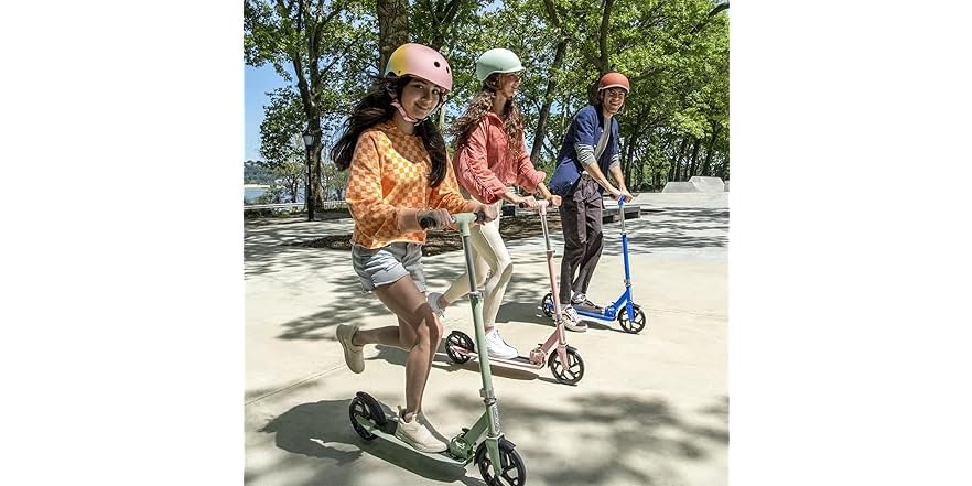 Jetson Hex 2-Wheel Kick Scooter Sturdy Wide Deck