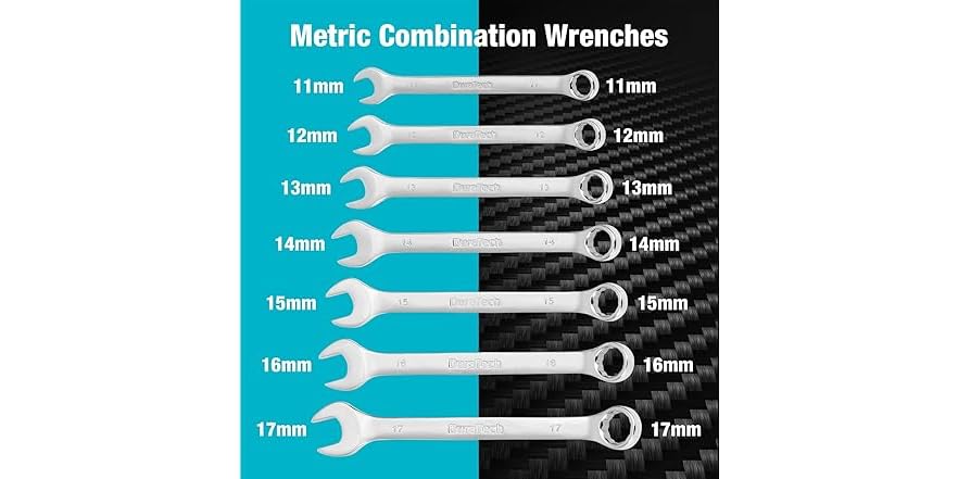 DURATECH 497-Piece Mechanics Tool Set, SAE/Metric