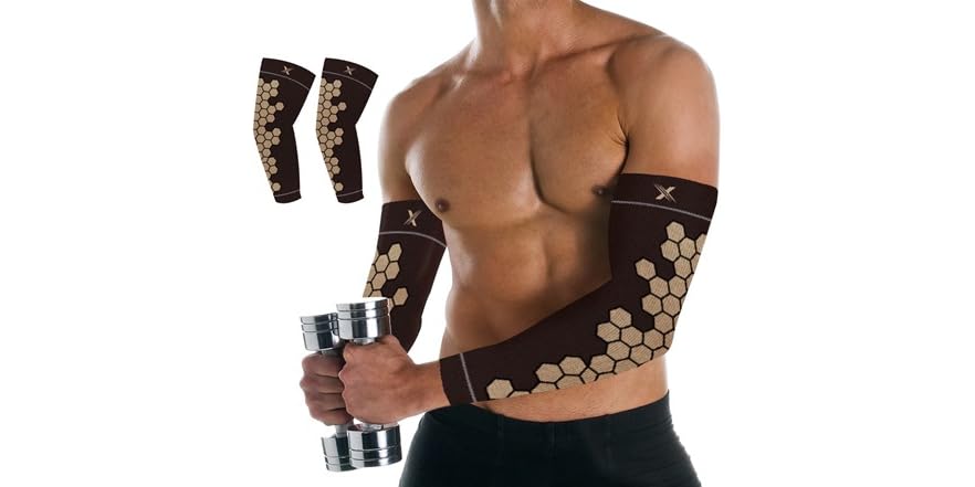 Copper Infused Elbow Support Sleeves