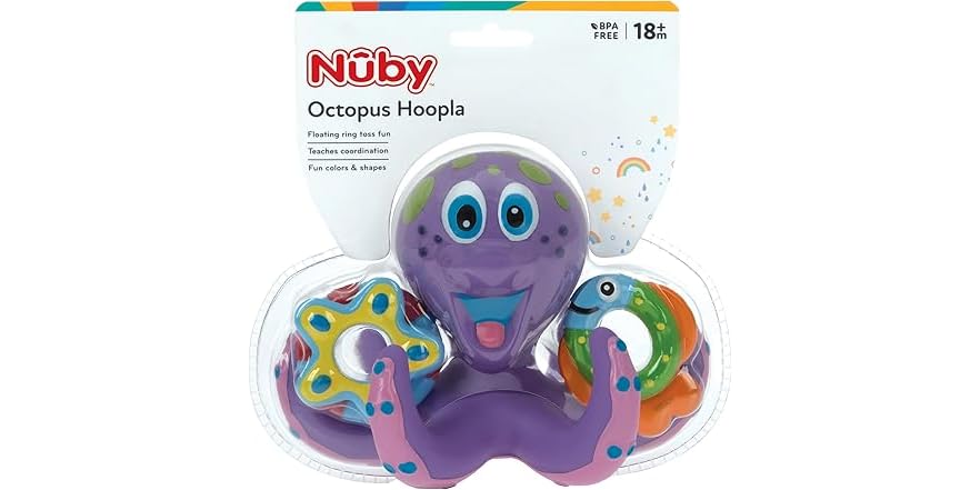 Nuby Floating Octopus Toy