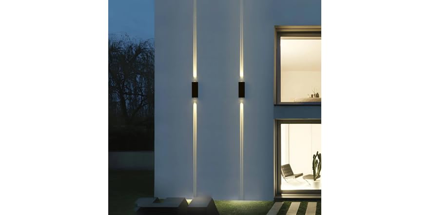 LED Waterproof Outdoor Beam Wall Light