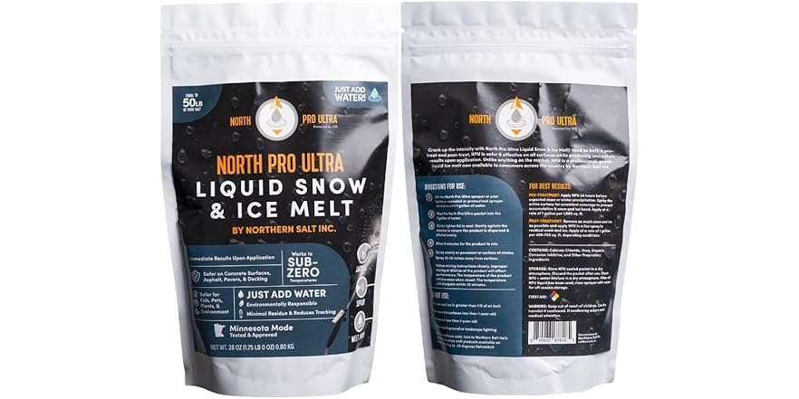 North Pro Ultra Liquid Snow and Ice Melt (4-Pack)