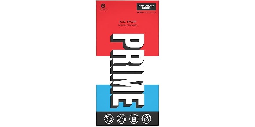 PRIME HYDRATION+ Sticks ICE POP