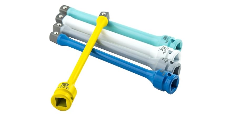 Omega Pro 5-Piece 1/2" Drive Torque Limiting Impact Extension Set