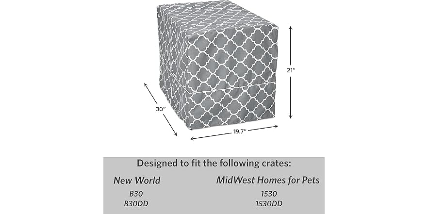 New World Dog Crate Cover, 30"L