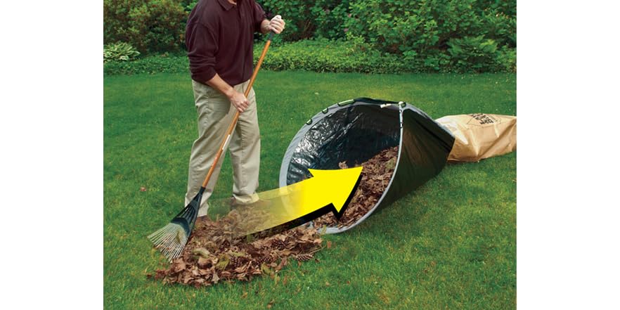 Nootools Leaf Loader Yard Funnel